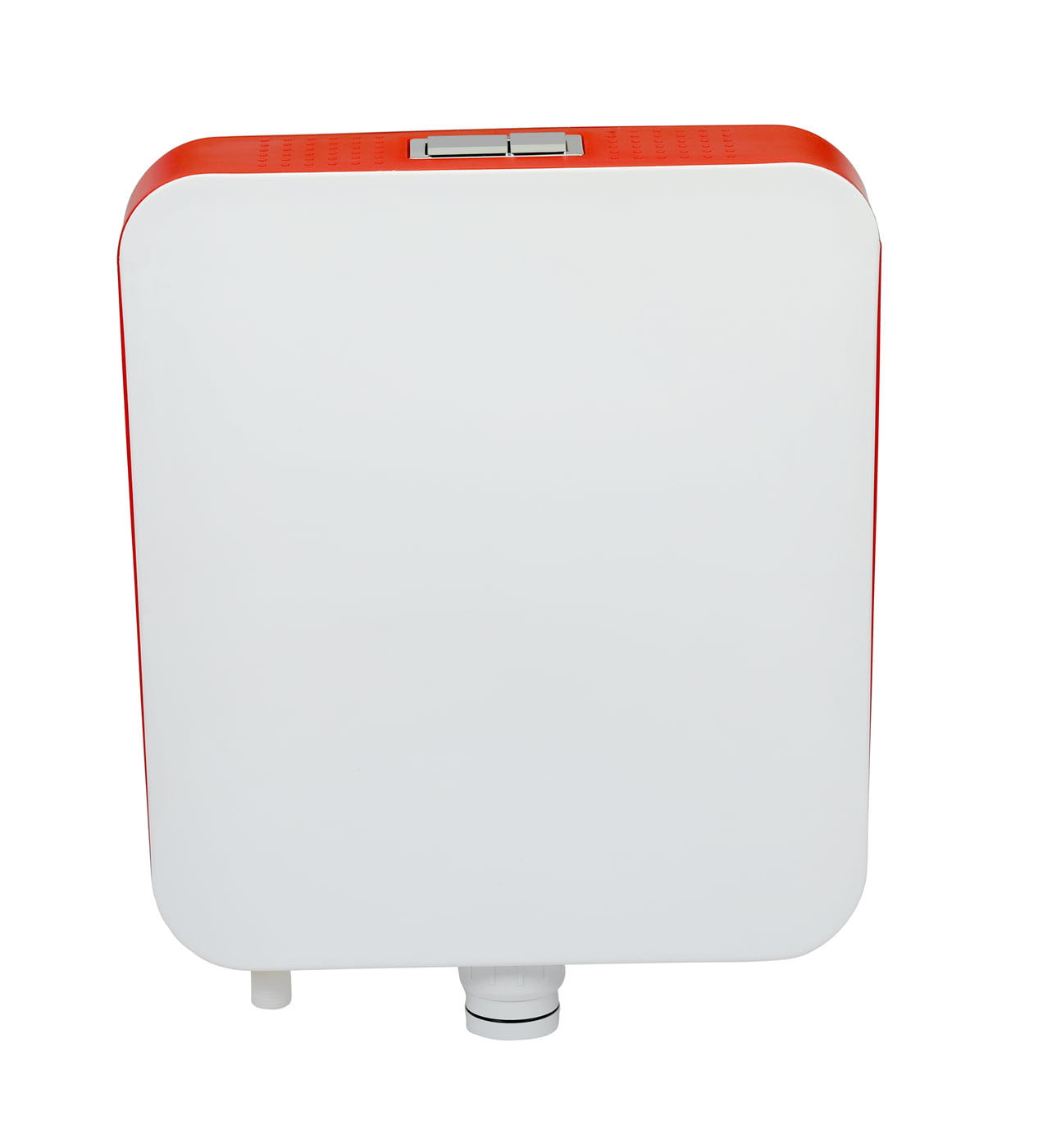 PVC FLUSH TANK CISTERN WHITE AND RED DUAL FLUSH TANK
